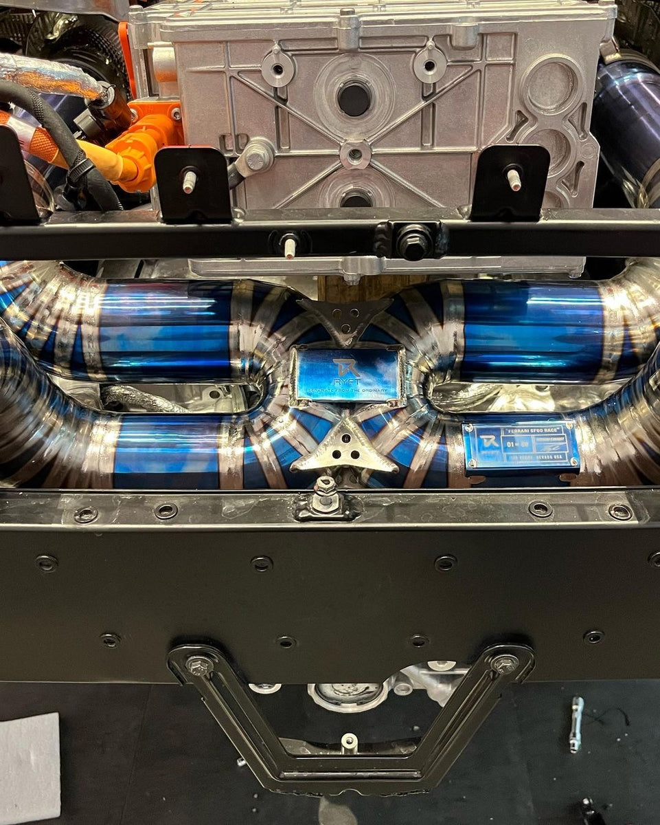 Shop Now Ryft Race Titanium Exhaust Ferrari SF90- A1 Supercars – A1 ...