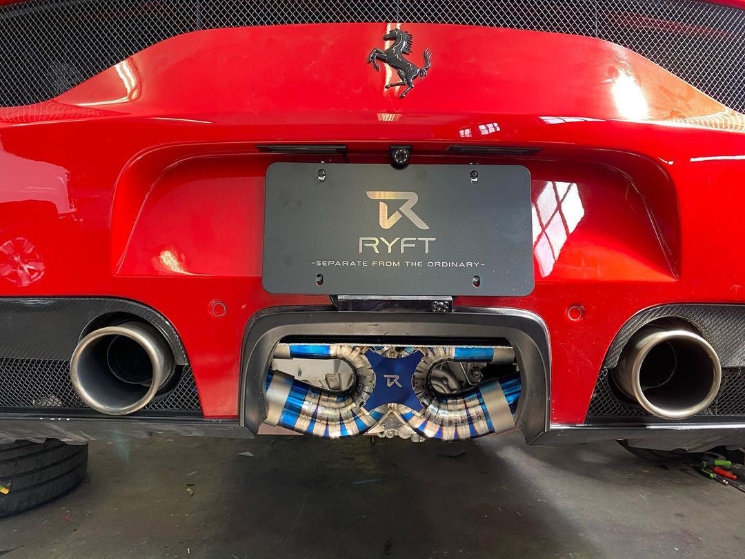 Shop Now Ryft Race Titanium Exhaust Ferrari 488 Pista- A1 Supercars ...